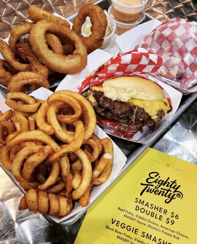 Eighty Twenty Serves Classic Smash Burgers in Westwood - BONJ
